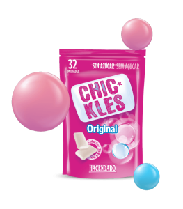 Gama de sabores de chicles sin azúcar en formato grageas - CHIC-KLES