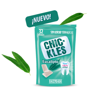 Gama de sabores de chicles sin azúcar en formato grageas - CHIC-KLES