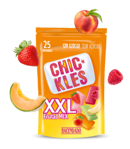 Gama de sabores de chicles sin azúcar en formato grageas - CHIC-KLES